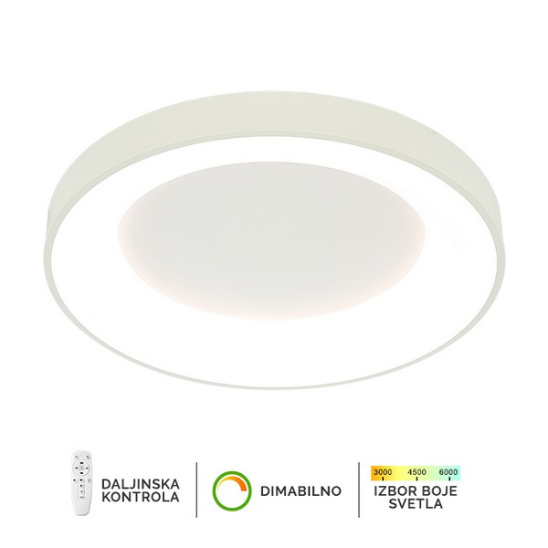 LED plafonska lampa F2049-86C WH