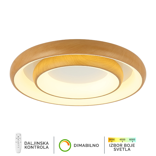 LED plafonska lampa F2081-138C WD