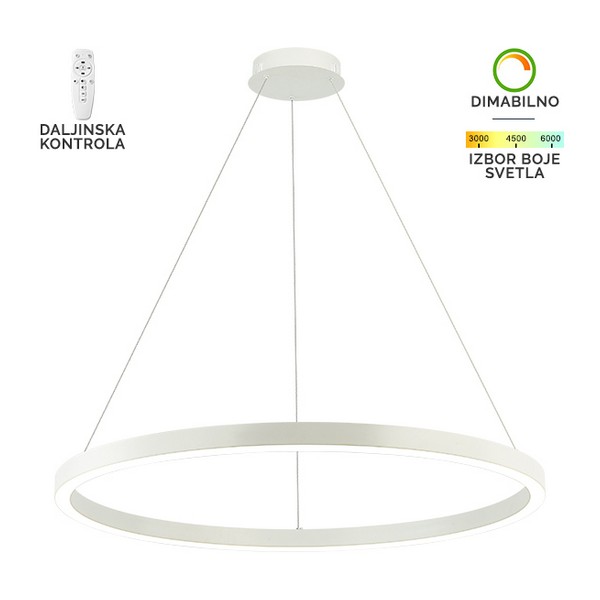 LED visilica F2048-70V WH