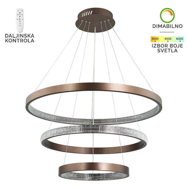 LED visilica F2030-140V COF