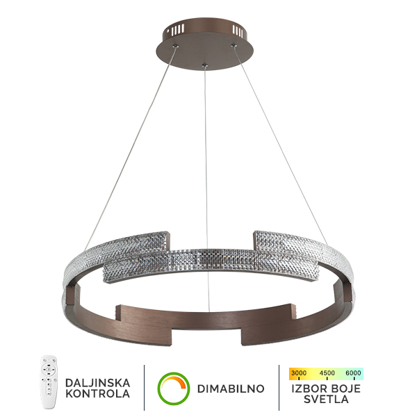 LED visilica F2038-80V COF