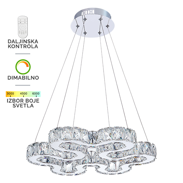 LED visilica KP6039-60V