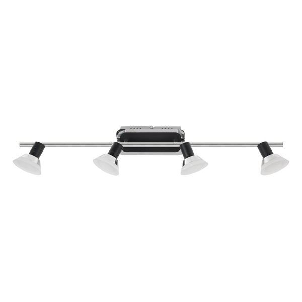 LED spot lampa LS100-4 CH+BK