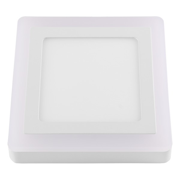 LED panel nadgradni LPD-08-9S WH+WW