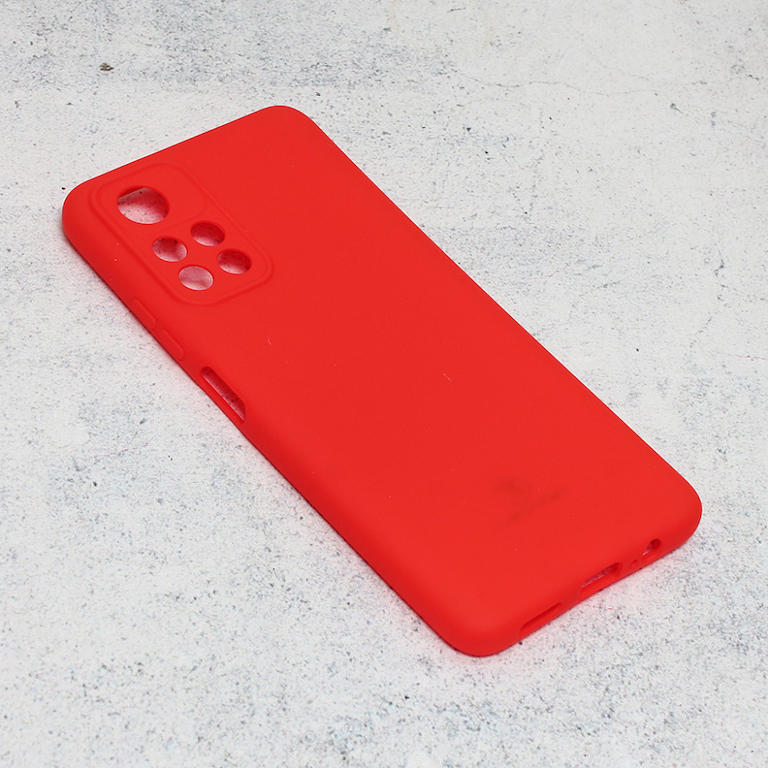 Zastitna maska (futrola) Teracell Giulietta - Xiaomi Redmi Note 11T 5G/Poco M4 Pro 5G mat crvena