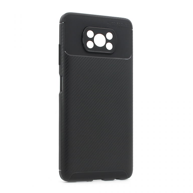 Zastitna maska (futrola) Defender Carbon - Xiaomi Poco X3/Poco X3 Pro/Poco X3 NFC crna