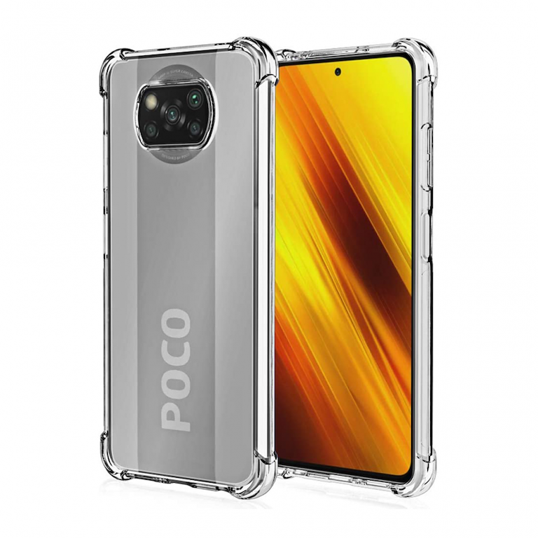 Zastitna maska (futrola) Transparent Ice Cube - Xiaomi Poco X3/Poco X3 Pro/Poco X3 NFC