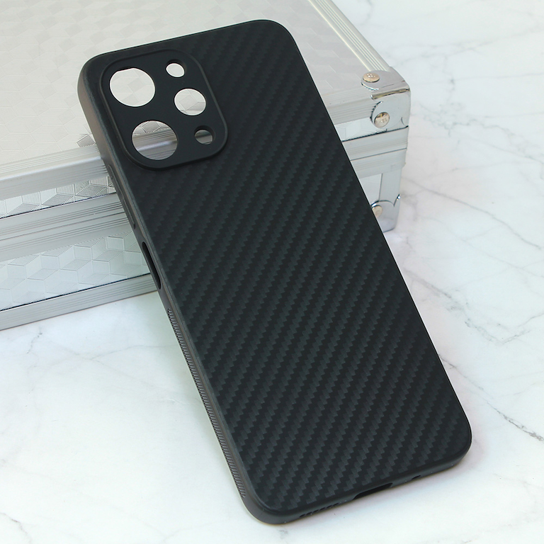Zastitna maska (futrola) Carbon fiber - Xiaomi Redmi 12 crna