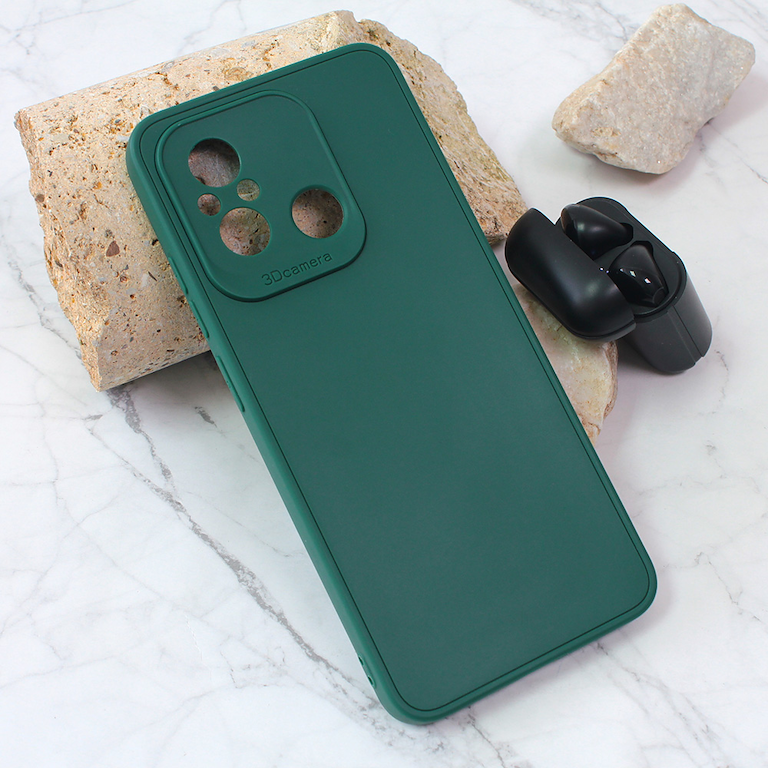 Zastitna maska (futrola) 3D Camera - Xiaomi Redmi 12C tamno zelena