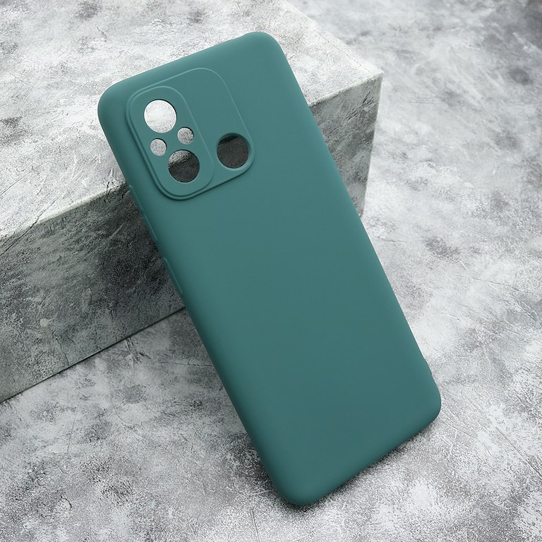 Zastitna maska (futrola) GENTLE COLOR - Xiaomi Redmi 12C zelena (MS)