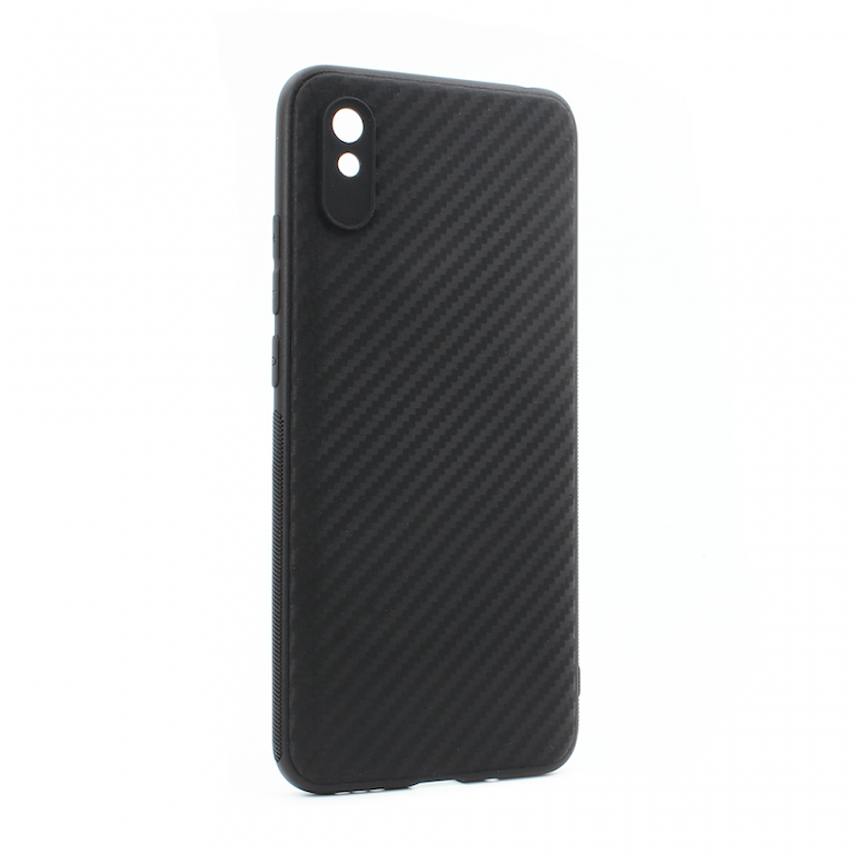 Zastitna maska (futrola) Carbon fiber - Xiaomi Redmi 9A crna