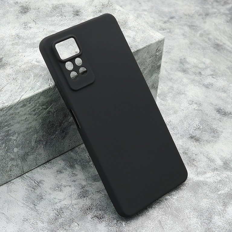 Zastitna maska (futrola) GENTLE COLOR - Xiaomi Redmi Note 12 Pro 4G crna (MS)