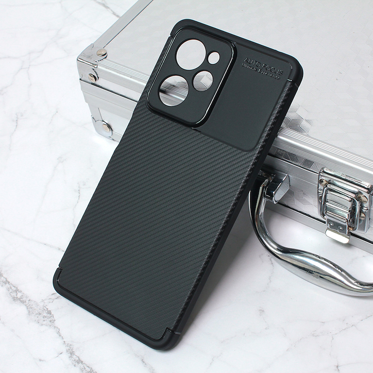 Zastitna maska (futrola) Defender Carbon - Xiaomi Redmi Note 12 Pro 5G (EU) crna