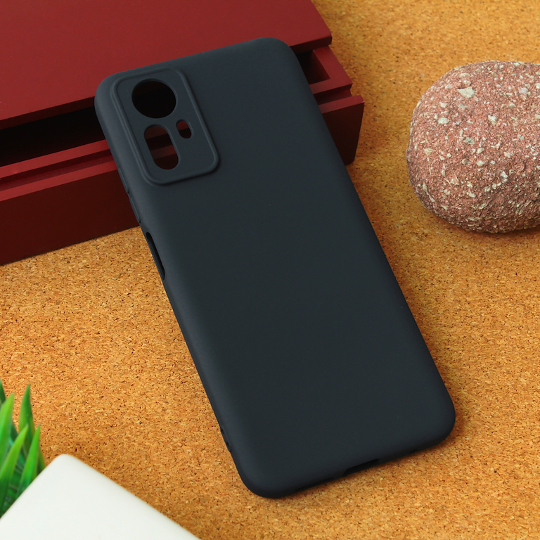 Zastitna maska (futrola) Teracell Giulietta - Xiaomi Redmi Note 12S (EU) mat crna