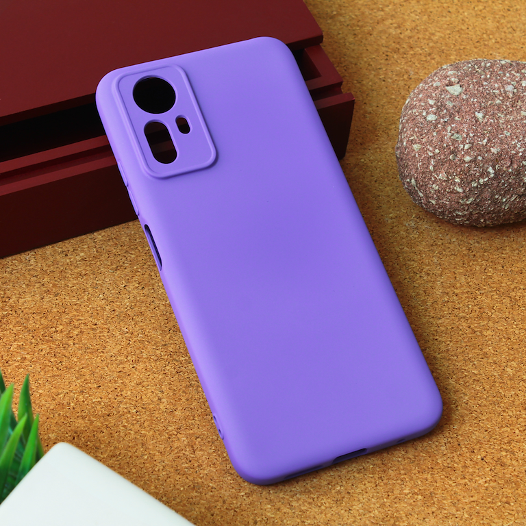 Zastitna maska (futrola) Teracell Giulietta - Xiaomi Redmi Note 12S (EU) mat ljubicasta