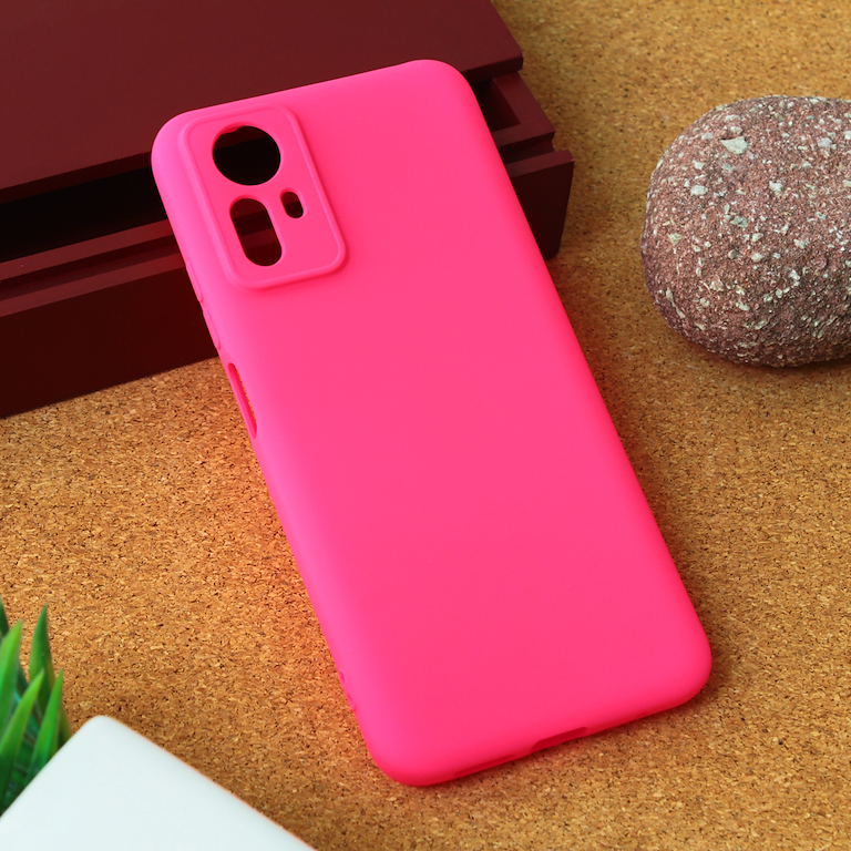 Zastitna maska (futrola) Teracell Giulietta - Xiaomi Redmi Note 12S (EU) mat pink
