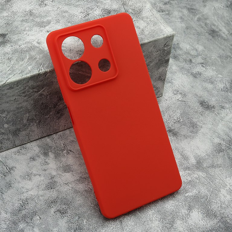 Zastitna maska (futrola) GENTLE COLOR - Xiaomi Redmi Note 13 5G crvena (MS)