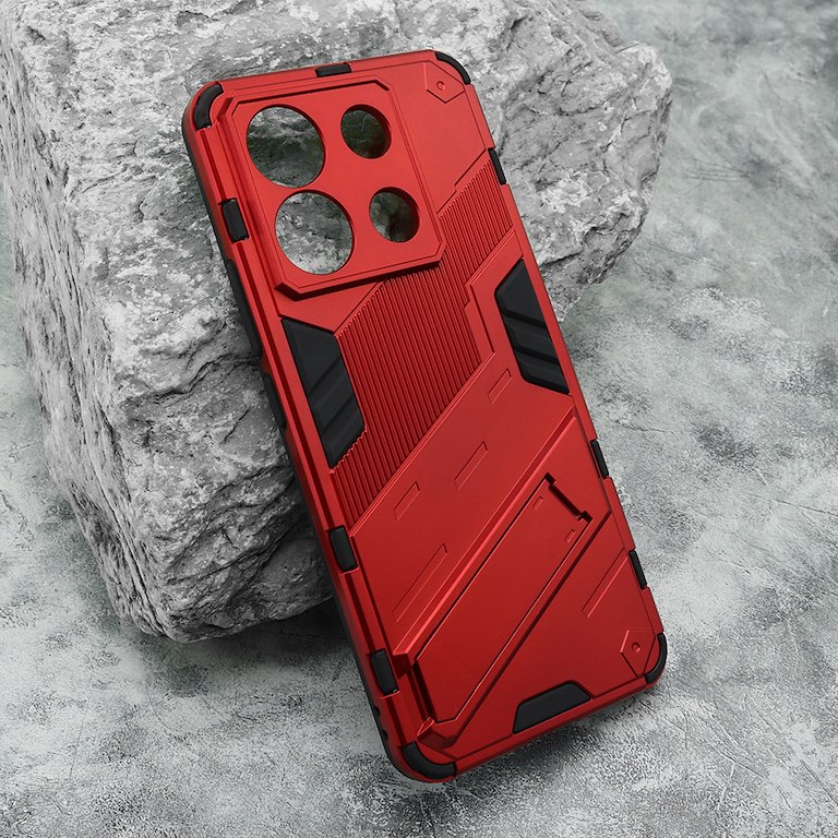 Zastitna maska (futrola) COLOR STRONG II - Xiaomi Redmi Note 13 Pro 5G crvena (MS)