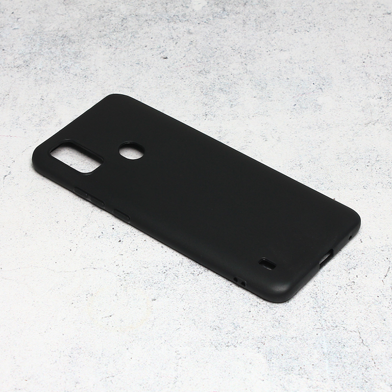 Zastitna silikonska maska (futrola) Ultra Thin - ZTE Blade A51 (2021) mat crna