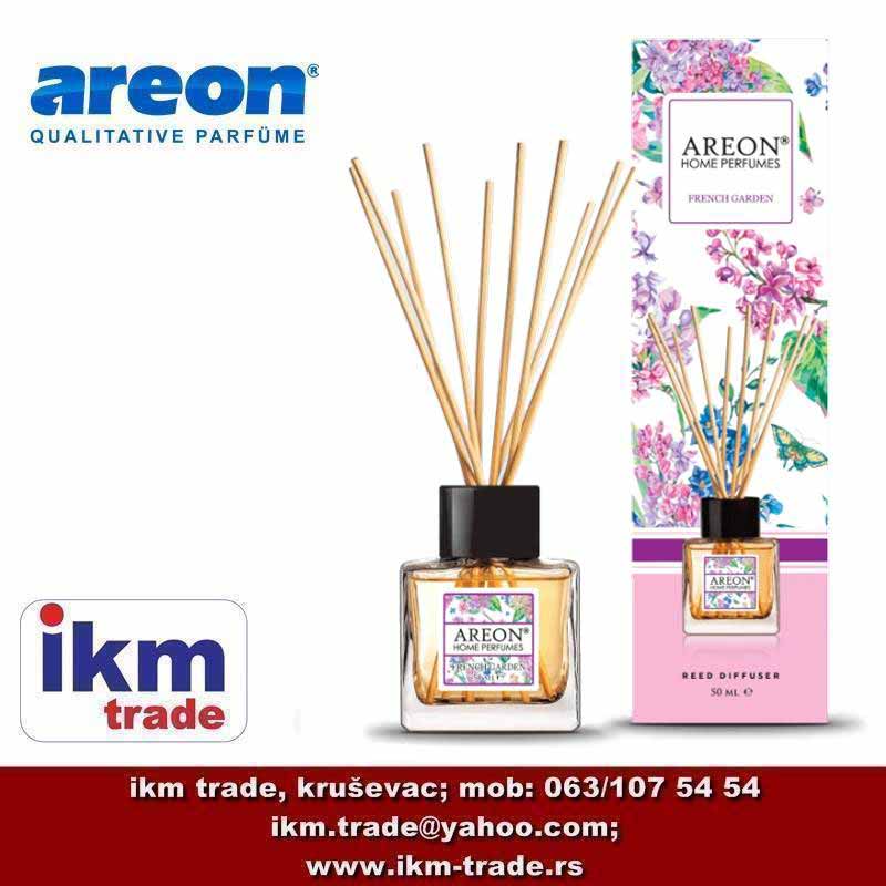 AREON HOME PERFUME – GARDEN – FRENCH GARDEN – osveživač prostora sa štapićima 50ml