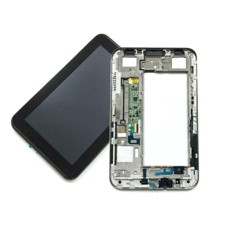 LCD displej (ekran) - Samsung P3100/Galaxy Tab 2 7.0+touch screen crni+frame Service Pack ORG