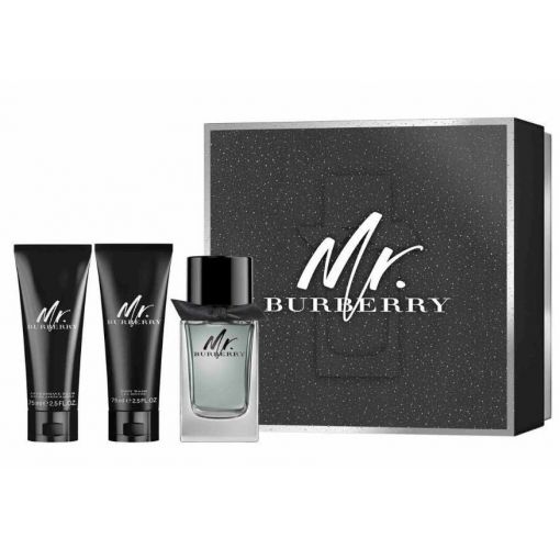 Burberry Set Mr. Burberry 2016 M 100ml edt +75ml ASB + 75ml SG