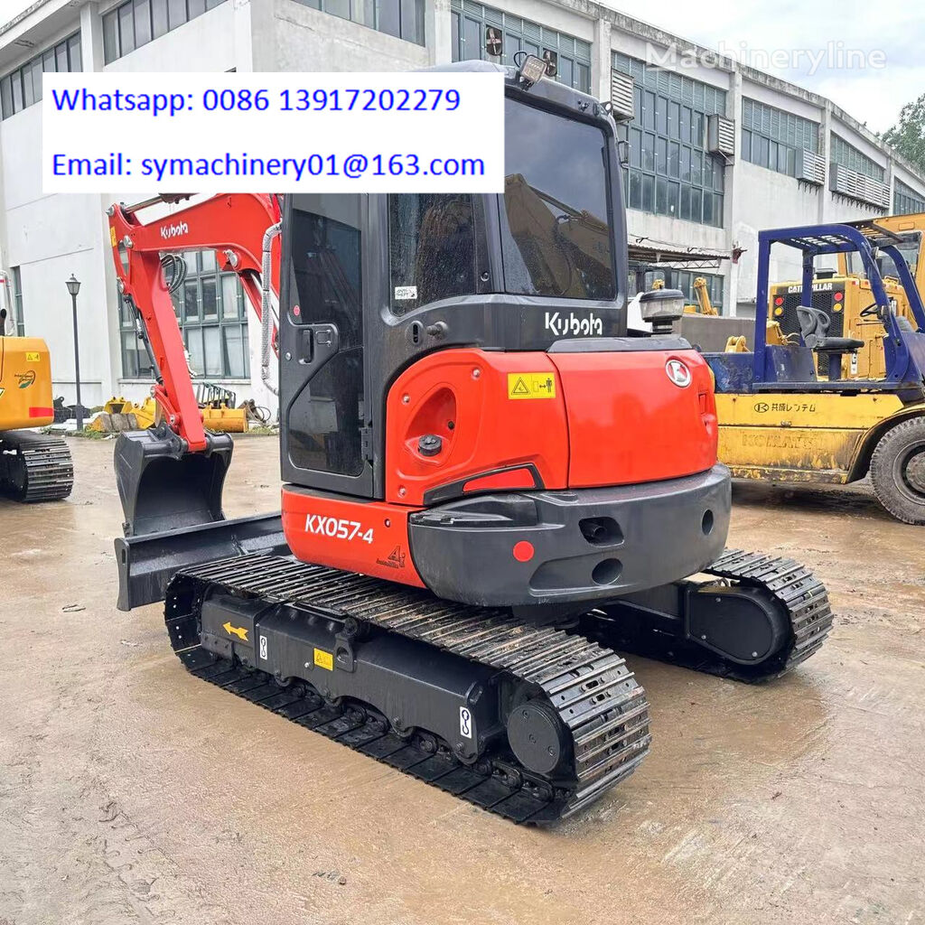 Kubota KX057-4 mini bager