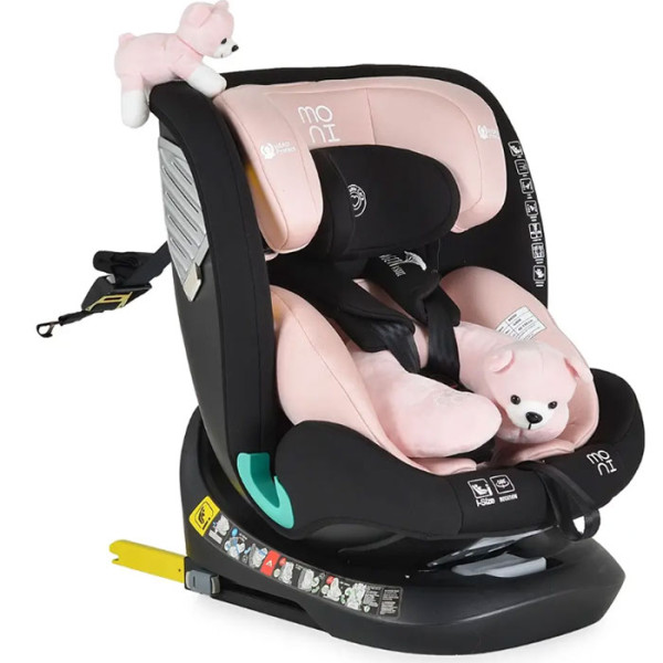 Autosediste SERENGETI, I Size, Isofix, Cangaroo, Pink