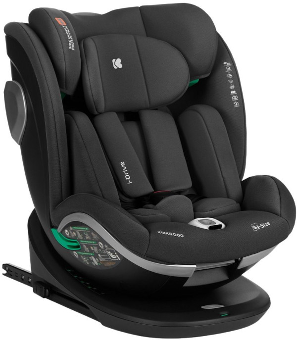 Autosediste I Drive, Isofix, Kikka Boo, Black