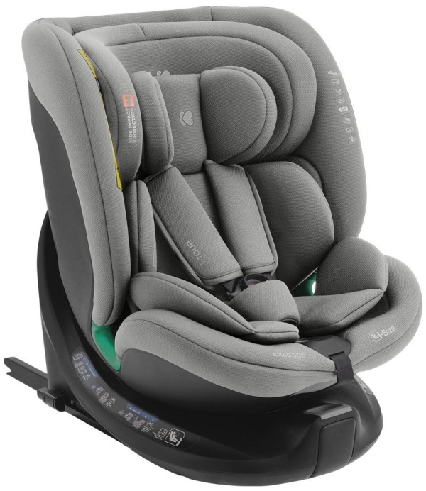 Autosediste I Tour, Isofix, Kikka Boo, Light Grey