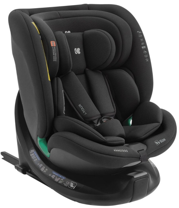 Autosediste I Tour, Isofix, Kikka Boo, Black