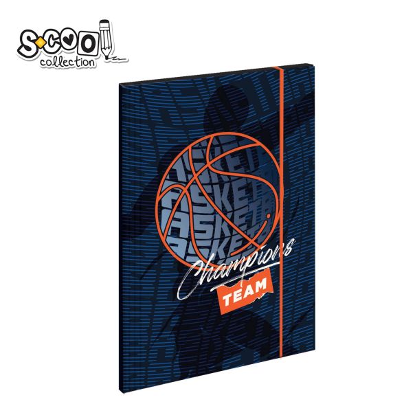 S-COOL Fascikla premium Hologram Basketball 31x23.5cm sc2422