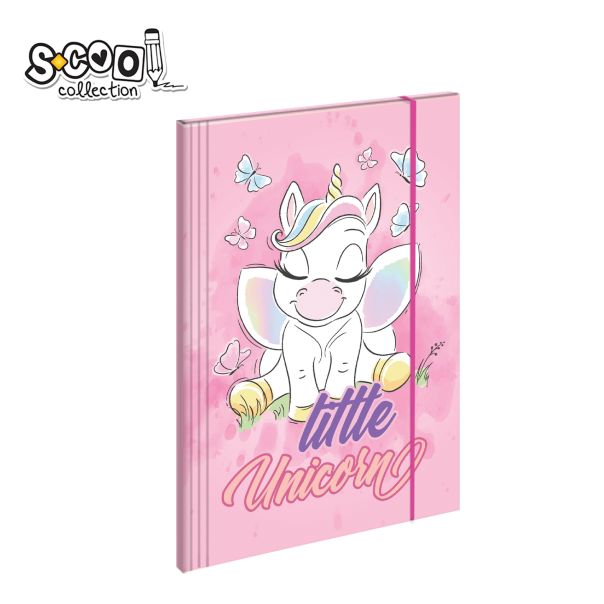 S-COOL Fascikla premium Hologram Little unicorn 31x23.5cm sc2420