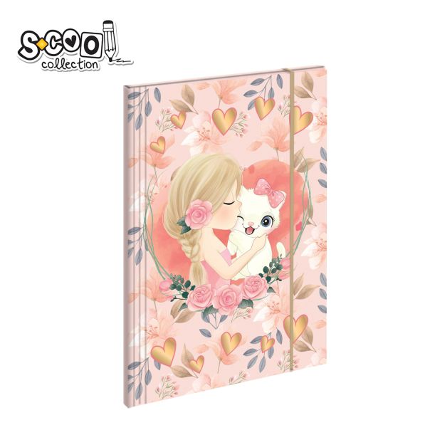 S-COOL Fascikla premium Hologram Girl 31x23.5cm sc2421