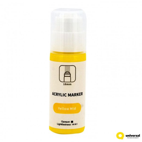 ART RANGER Akrilni marker 60ml yellow mid pa86012 art