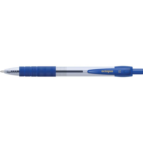 OCTOPUS Hemijska olovka Klik plava 0.7mm 1/1 unl-0451