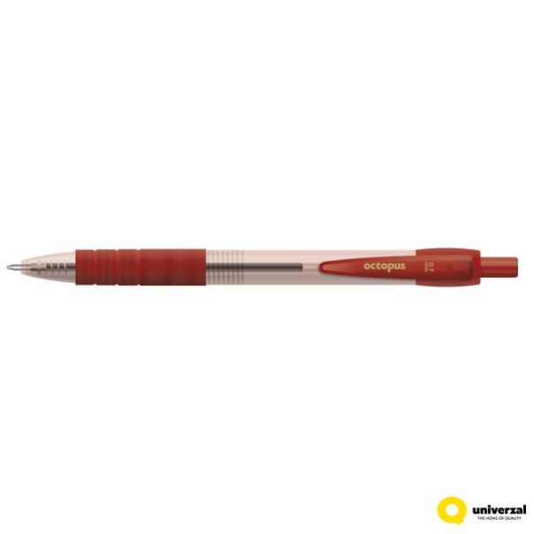 UNI LINE Hemijska olovka Klik crvena 0.5mm 1/1 unl-0459