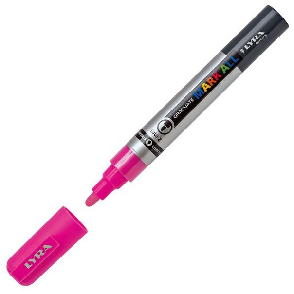 LYRA Marker neon Permanent neon pink 2mm 6820328