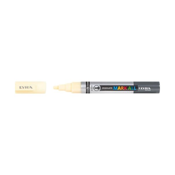 LYRA Marker Permanent 2mm light yellow 6820005