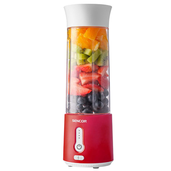 Bežični fitnes blender 0,5 l SBL 134RD crveni Sencor APA02139