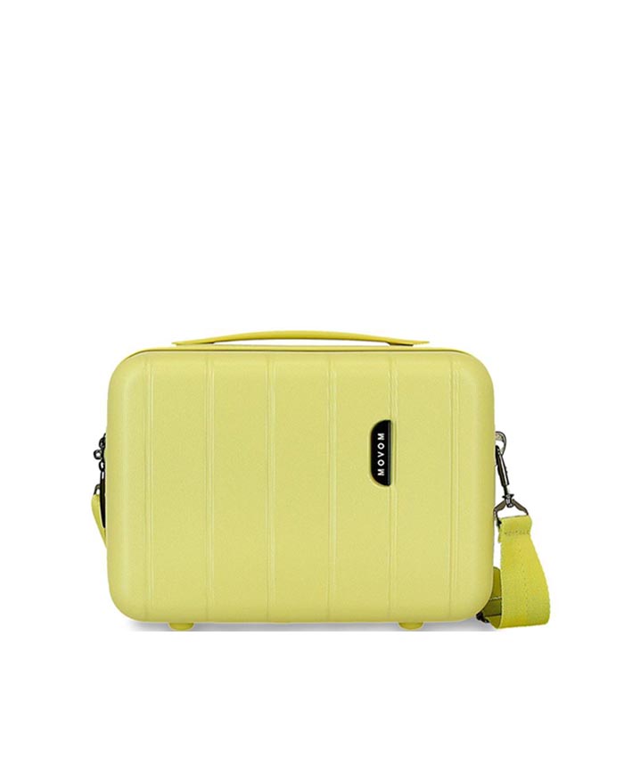 NESESER BEAUTY CASE WOOD APPLE GREEN Movom