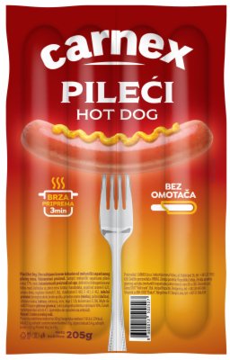 PILECI HOT DOG CARNEX 205G
PILECI HOT DOG CARNEX 205G