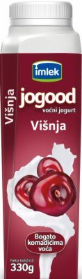 JOGURT VOCNI JOGOOD VISNJA 300G TT
JOGURT VOCNI JOGOOD VISNJA 300G TT