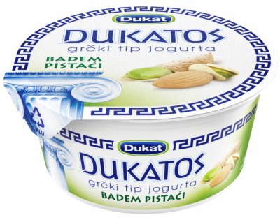 JOGURT GRCKI DUKATOS BADEM PISTACI 150G
JOGURT GRCKI DUKATOS BADEM PISTACI 150G