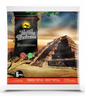 TORTILJA GRANDISSIMA MEXICANA 390G
TORTILJA GRANDISSIMA MEXICANA 390G