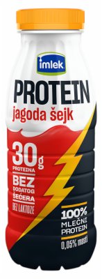 PROTEINSKI NAPITAK JAGODA IMLEK 300ML PET
PROTEINSKI NAPITAK JAGODA IMLEK 300ML PET