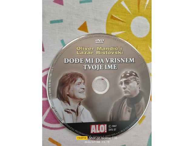 OLIVER MANDIC I LAZAR RISTOVSKI - DODJE MI DA VRISNEM