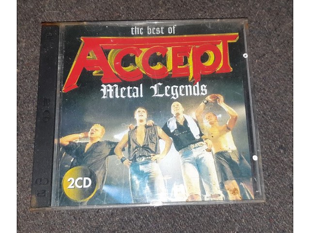 ACCEPT - METAL LEGENDS / THE BEST OF (2 CD)