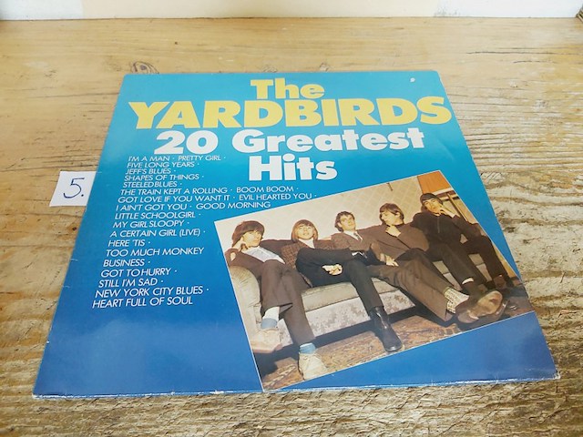 The YardBirds West Germany press LP. SSK