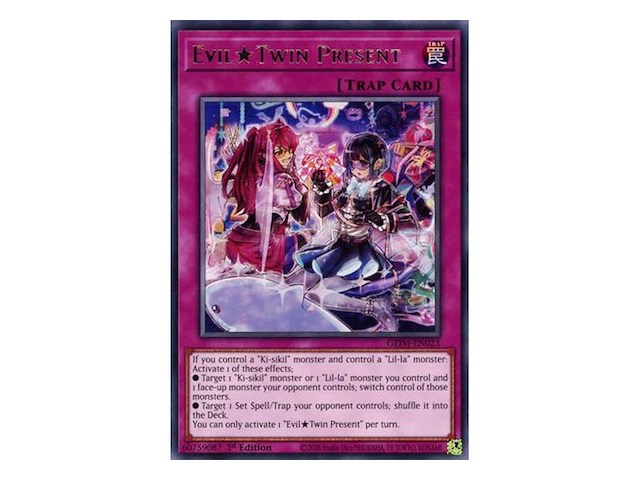 Yu-Gi-Oh! Evil Twin Present - GEIM-EN023